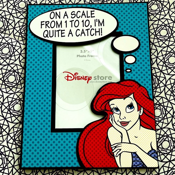 Disney | Accents | Little Mermaid Ariel Picture Frame On A Scale From ...